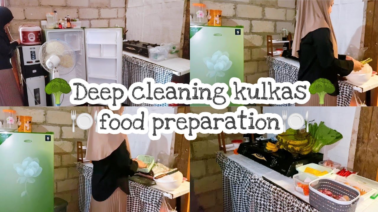 DEEP CLEANING KULKAS| LANJUT FOOD PREPARATION #dailyvlog - YouTube