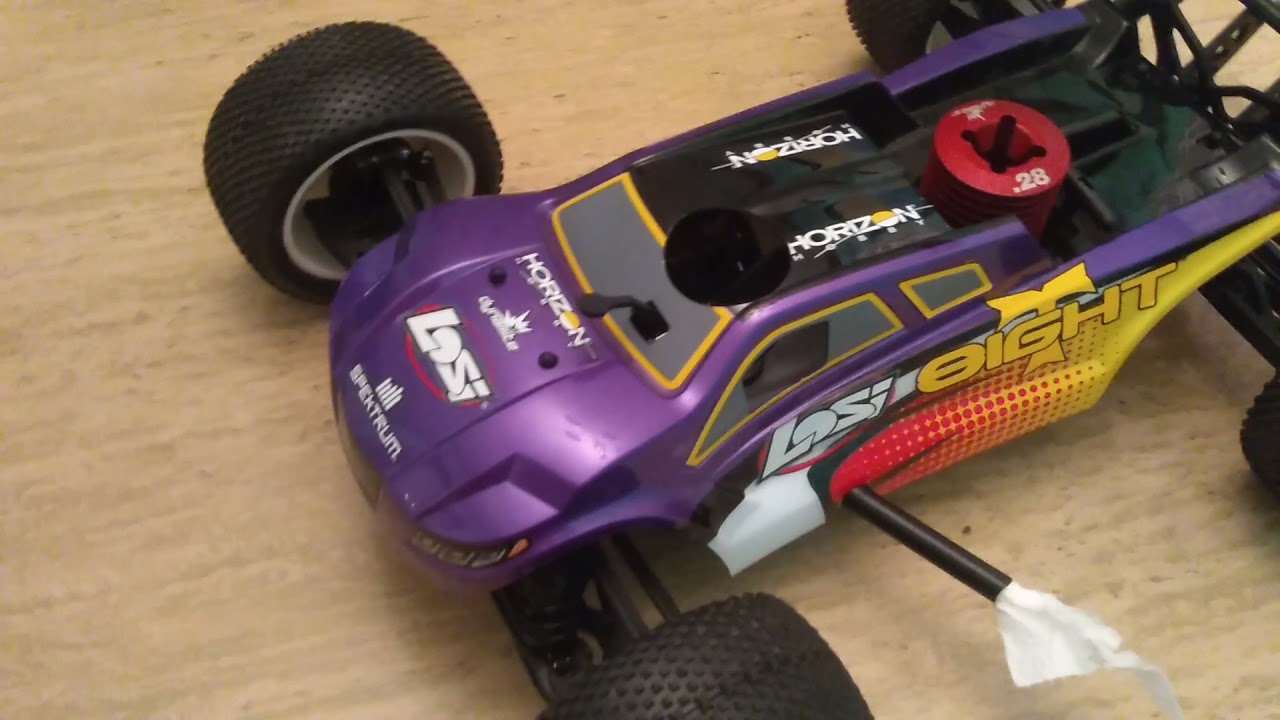 losi 8ight truggy RTR NITRO last Look and Tips for first drive ...