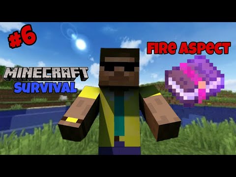 How to get fire aspect easily || I trade enchanted book in minecraft ...