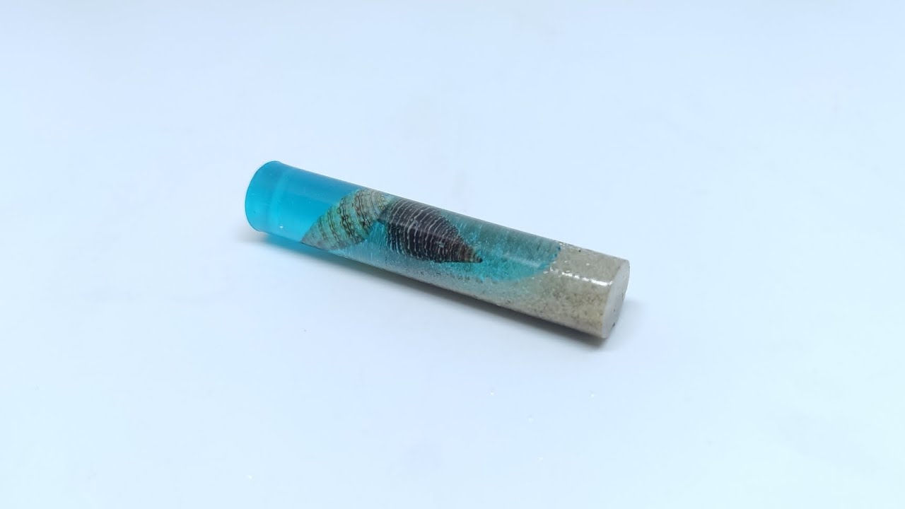 Membuat Kerajinan Resin Bertema Pantai Yang Cantik dan Indah || UUK ...