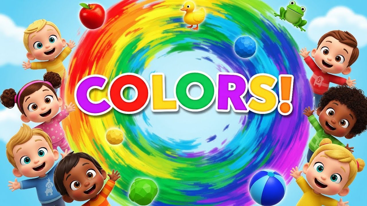 Want Your TODDLER to Love Colors? Watch This Now! - YouTube