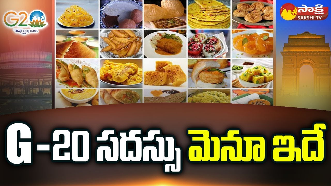 Variety of Indian Street Food Millet Based Dishes For G20 Summit ...