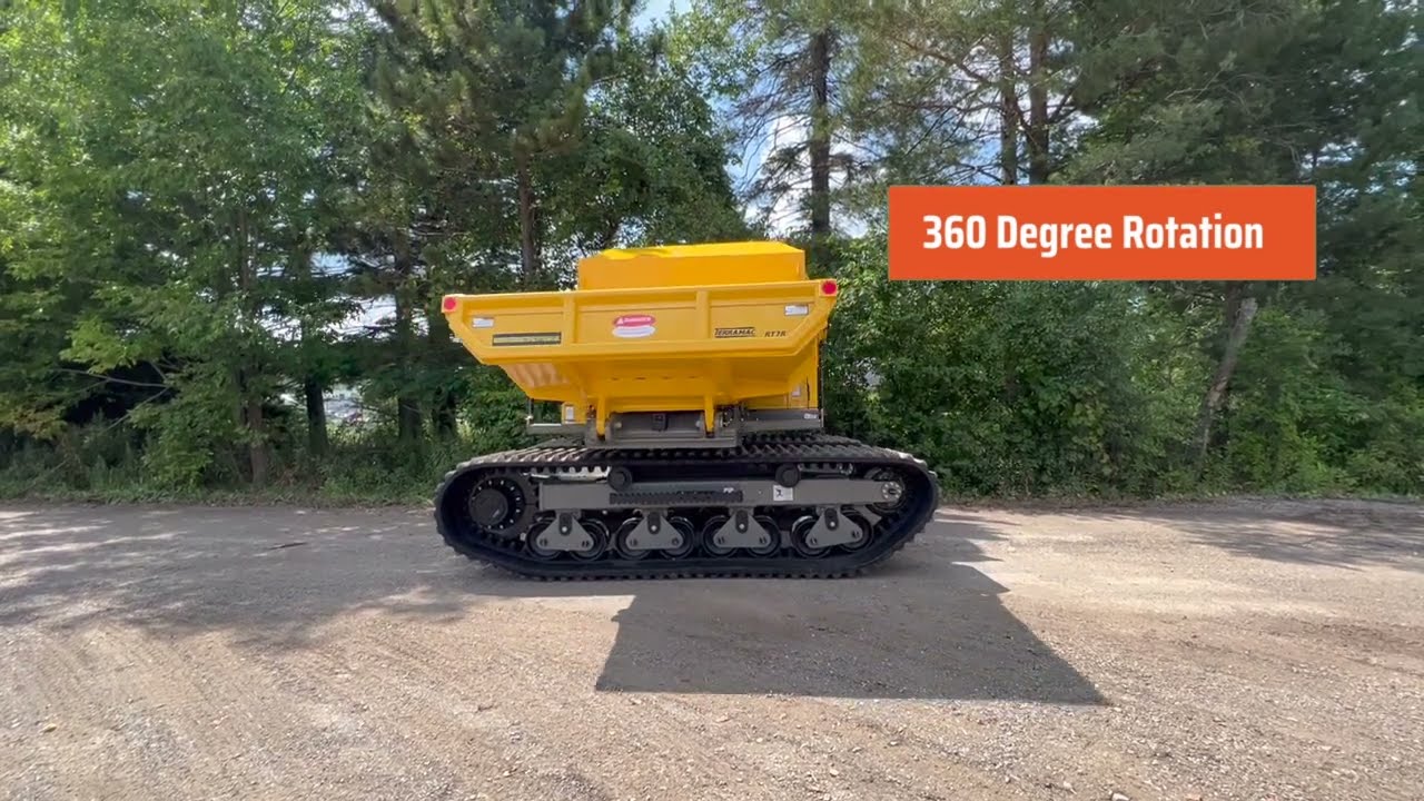 2022 Terramac RT7R Crawler Carrier Overview & Features - YouTube