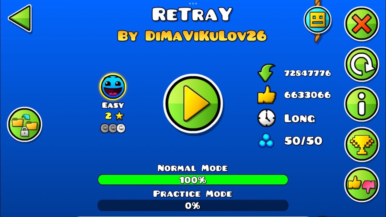 ReTray by DiMaViKuLov26 level completion - Geometry Dash - YouTube
