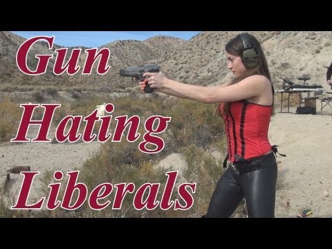 Julia The Sexy Gun Russian Guru - Gun Hating Liberals