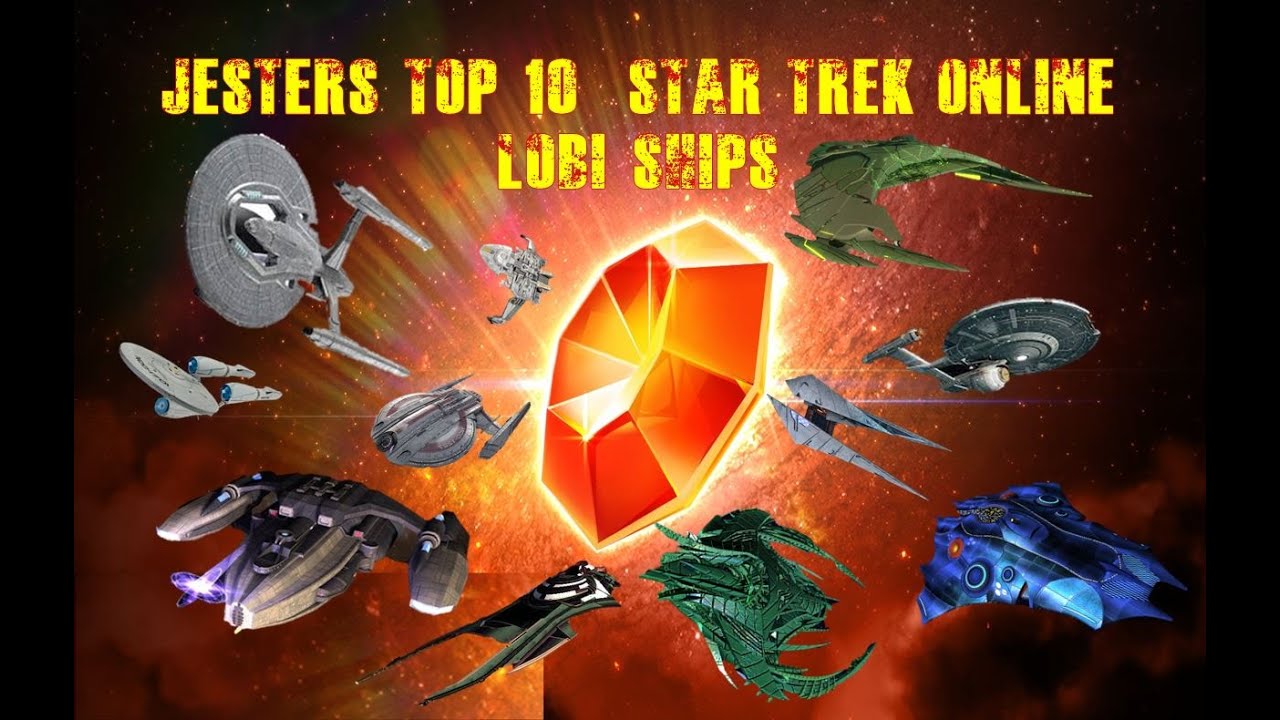 JeSters Top 10 Star Trek Online Lobi ships - YouTube