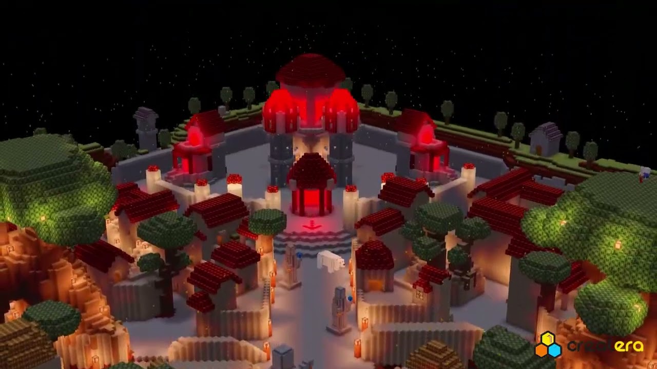 Voxel Metaverse World of Createra - YouTube