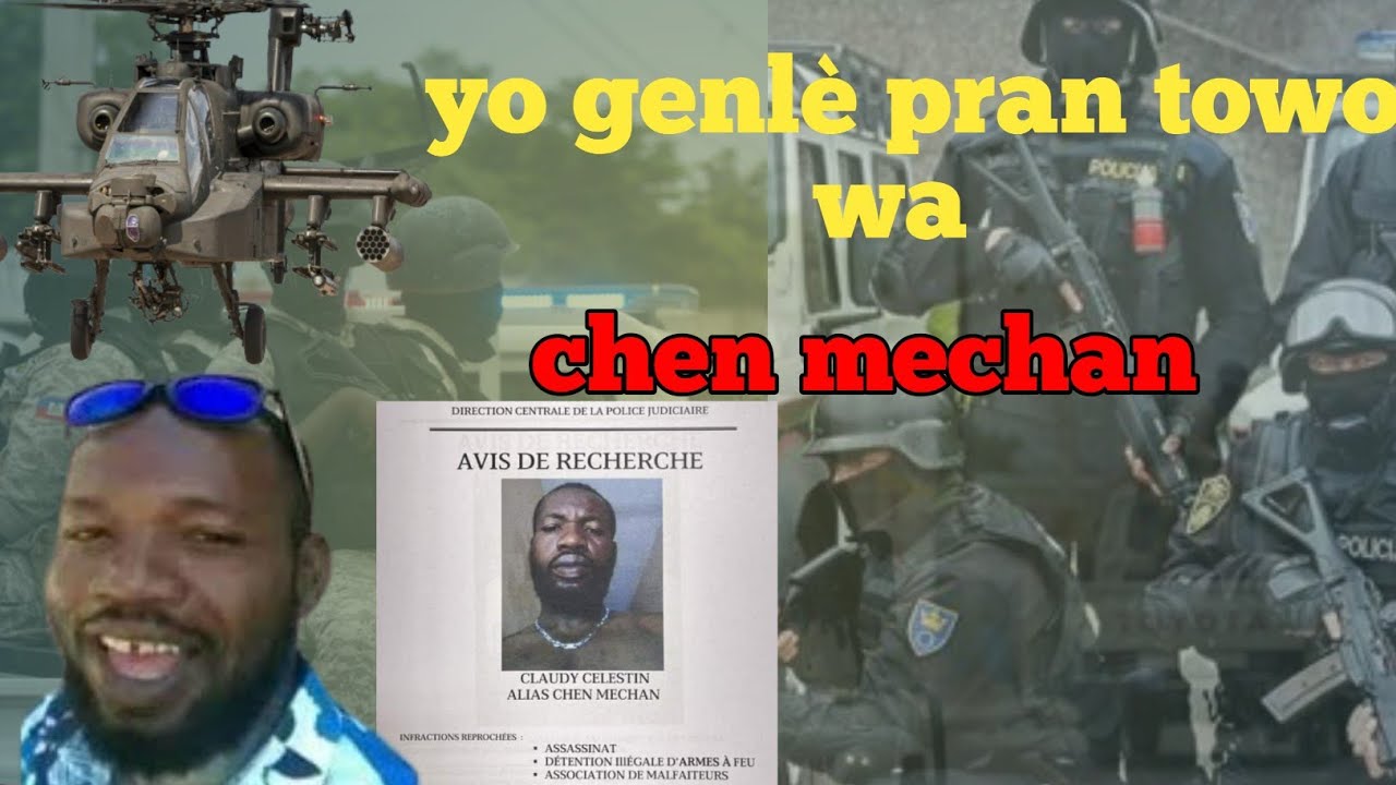 CHÈF BANDI CHEN MECHAN GEN TOUT CHANS NAN MEN LAPOLIS - YouTube