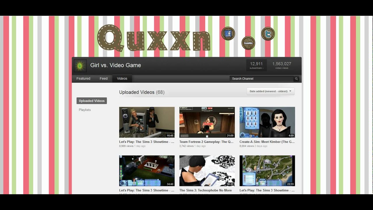 The Sims 3 Showtime Gameplay, New Channel (TheQuxxn) - YouTube