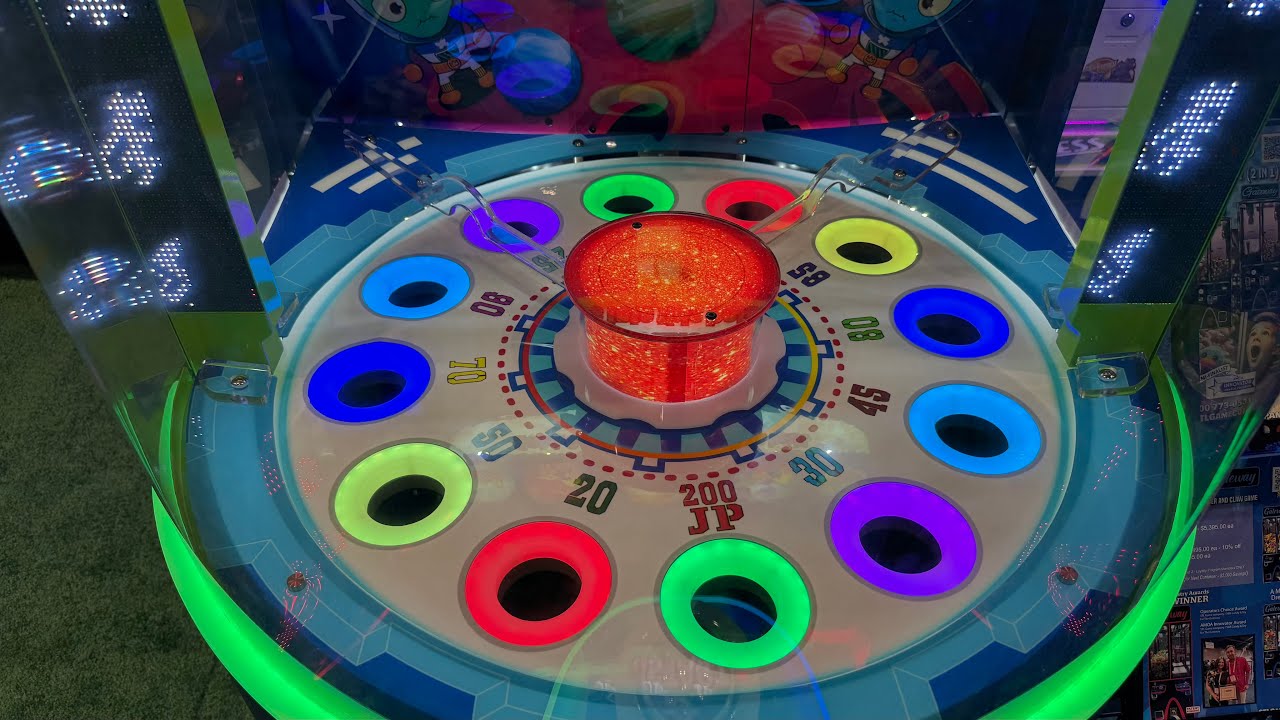 BRAND NEW Ball Drop Game is Better than Slam a Winner?! (IAAPA 2025 ...