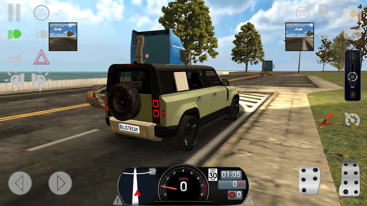 Range Rover defender 4x4 Driving School Sim 20 - Android IOS GamePlay ...