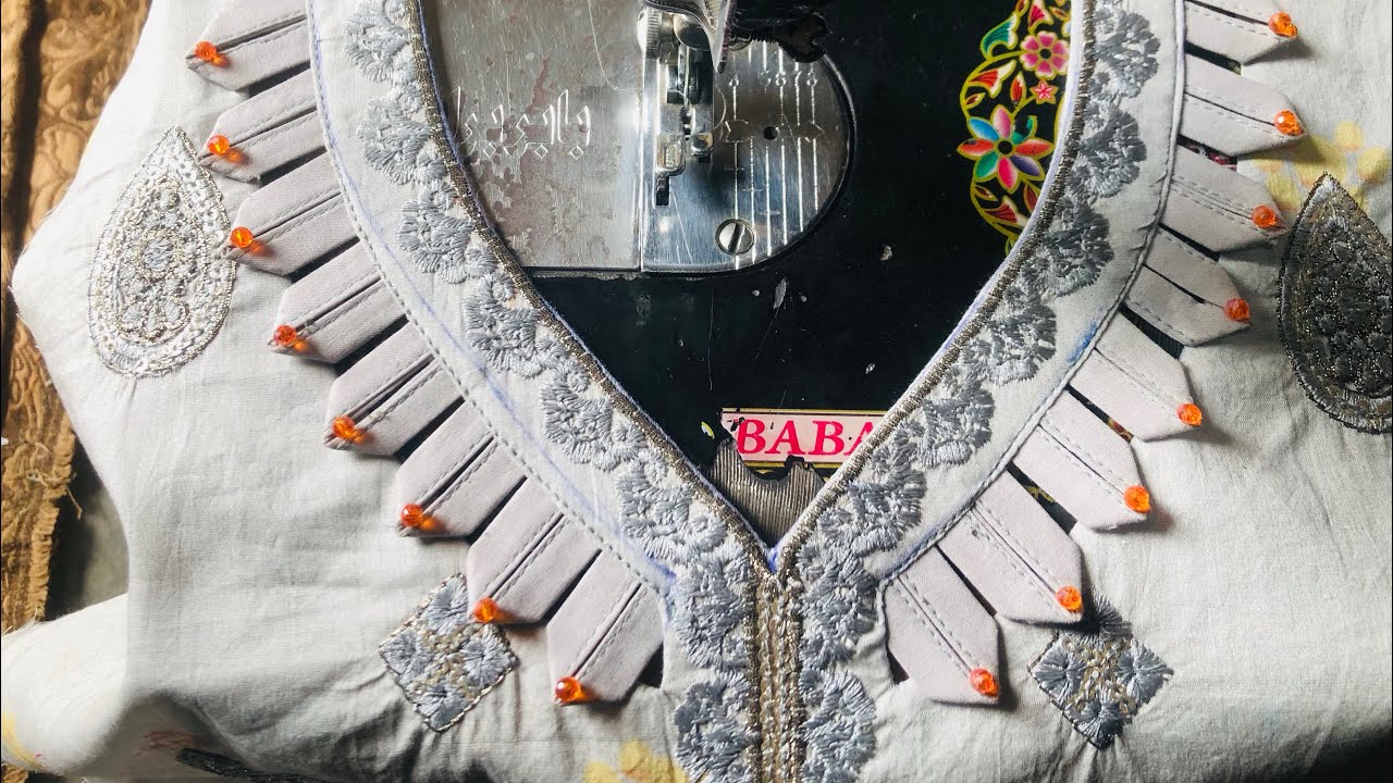 Beautiful trendy neck new design \ galy ka bohat simple design # ...