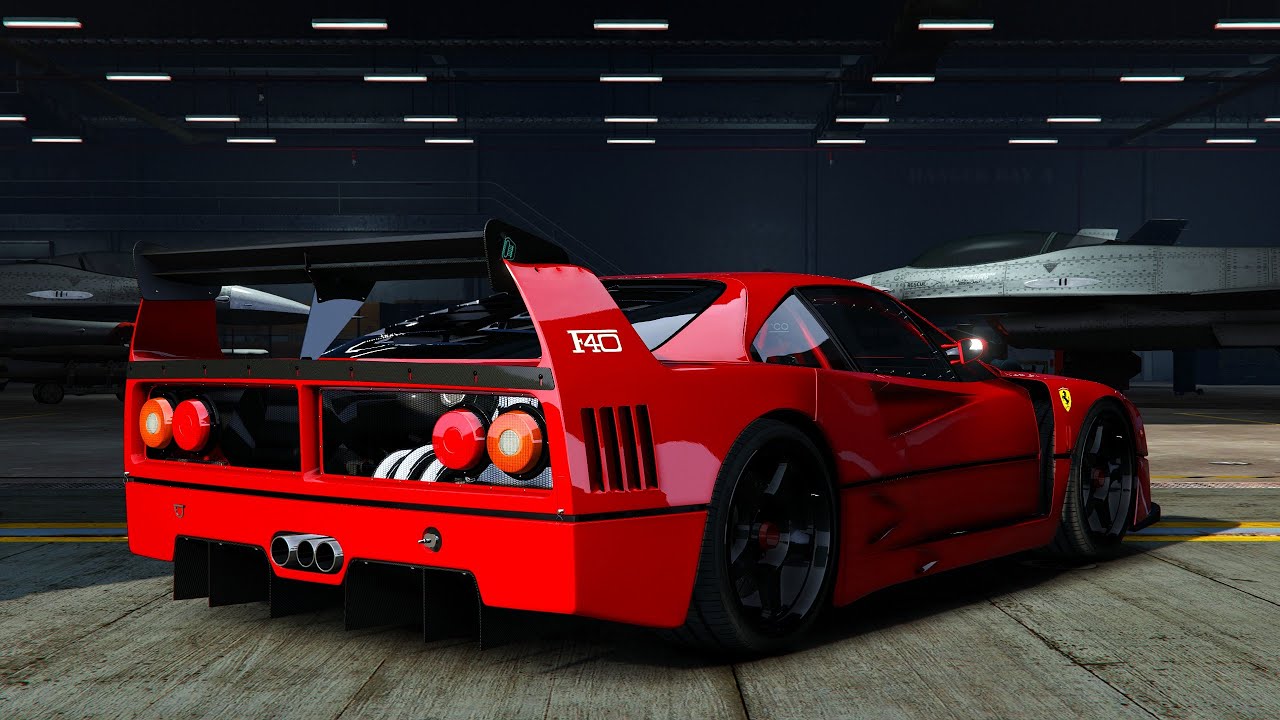 RmodCustoms Ferrari F40 Competizione - YouTube