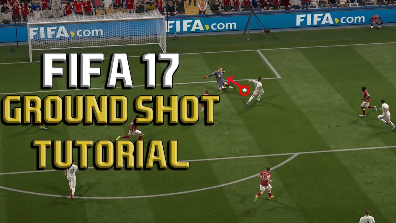 Fifa 17 GROUND SHOT Tutorial: FULL BREAKDOWN (BEAT RUSHING KEEPER ...