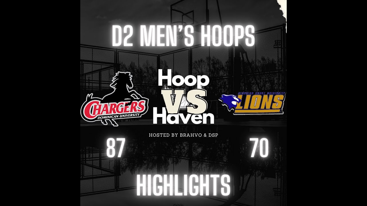 MEN'S D2 HOOPS: Dominican U Chargers Take On Georgian Court University ...