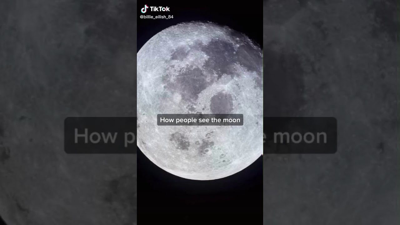 How i see the moon - YouTube