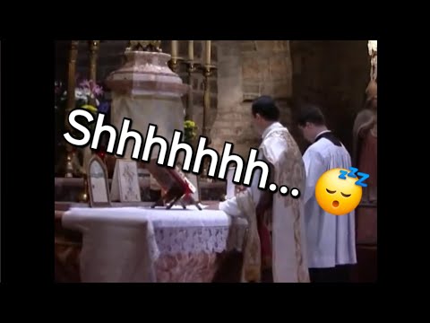 Unintentional ASMR | TLM (Traditional Latin Mass): The Sacred Silence | Low-Pass Filter