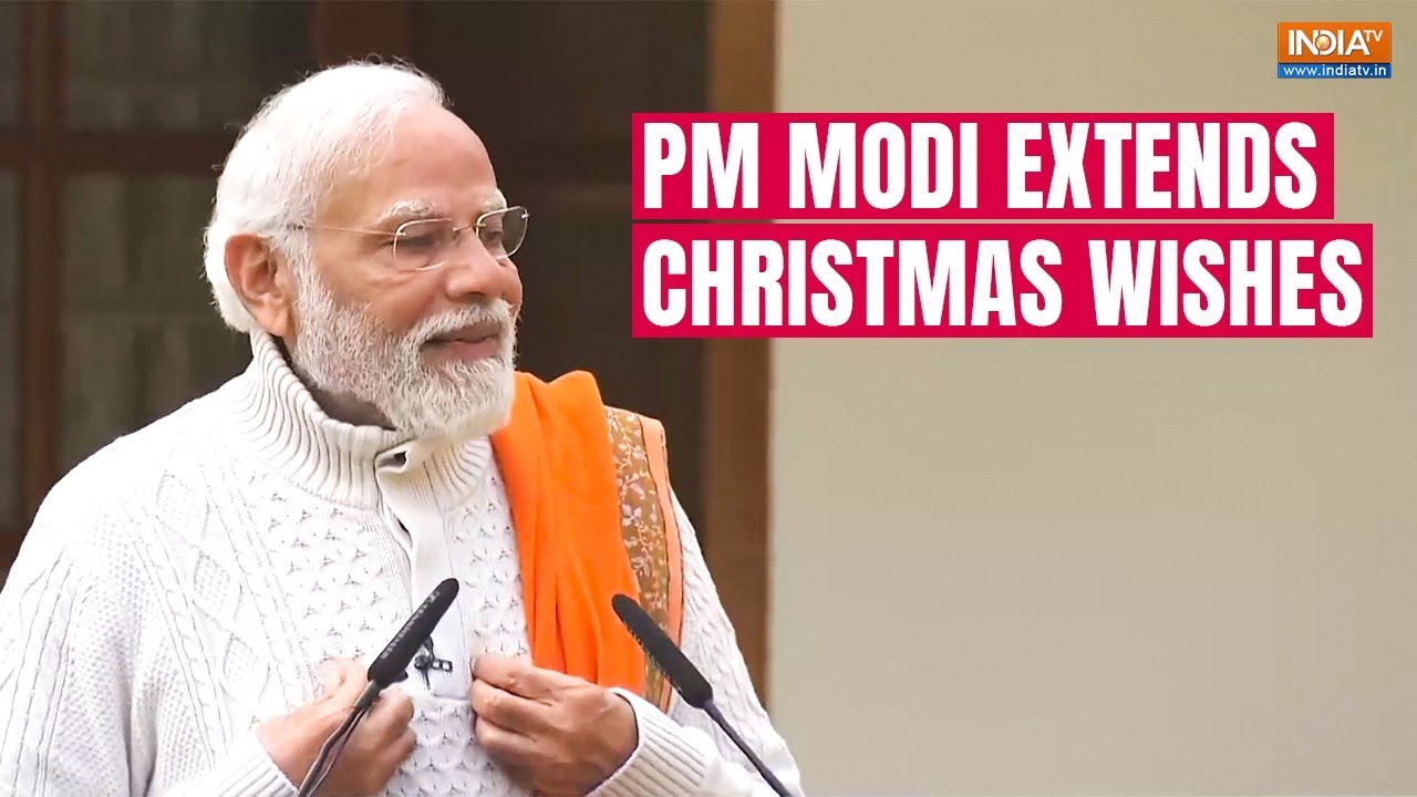 Christmas 2023: PM Modi meets members of Christian, calls Jesus ...