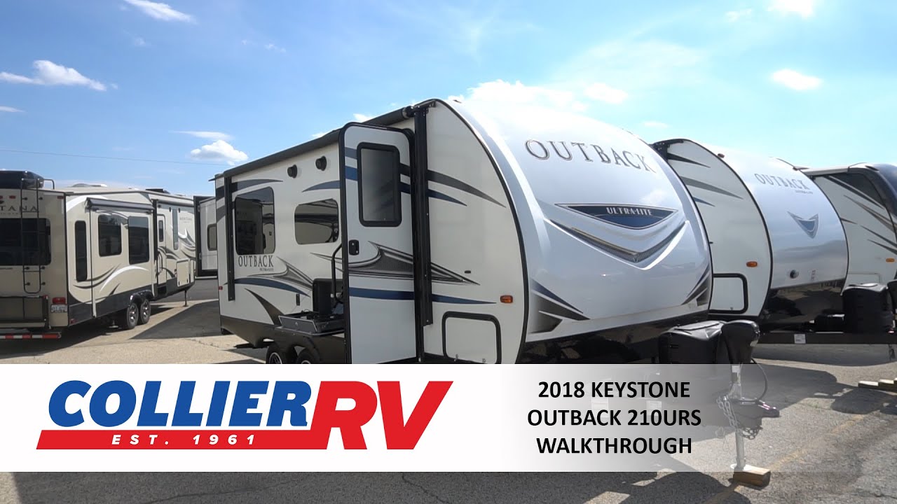 *SOLD* 2018 Keystone Outback 210URS Walkthrough - YouTube