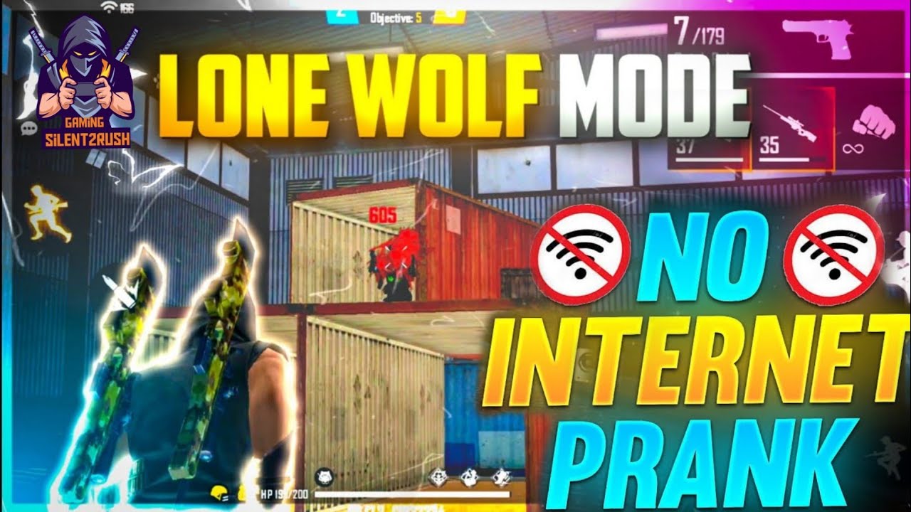 No Internet Prank Part-2 | Lone Wolf Mode | No Internet Prank With Ping ...
