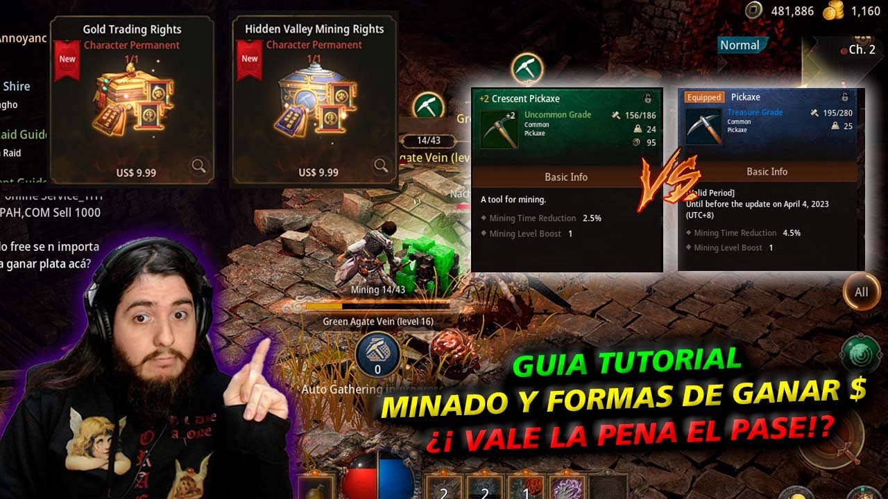 guia TUTORIAL MINADO en MIR M - hablando de todas las formas de ganar ...