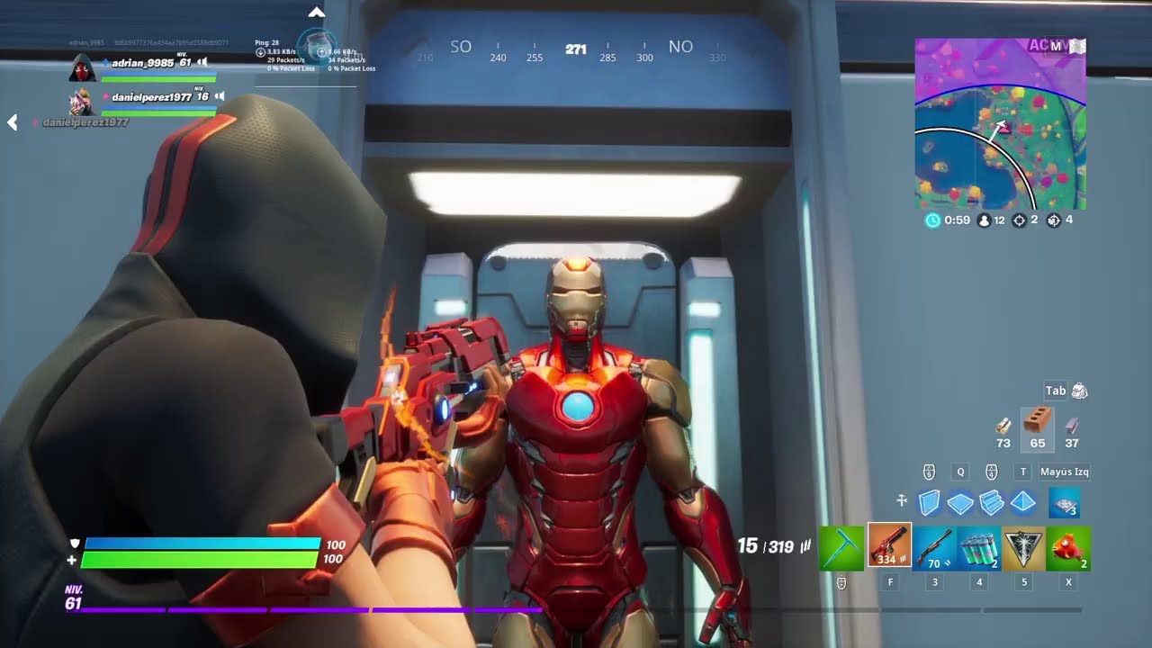 *PROBANDO LOS NUEVOS GUANTES DE IRON MAN* - fortnite - YouTube