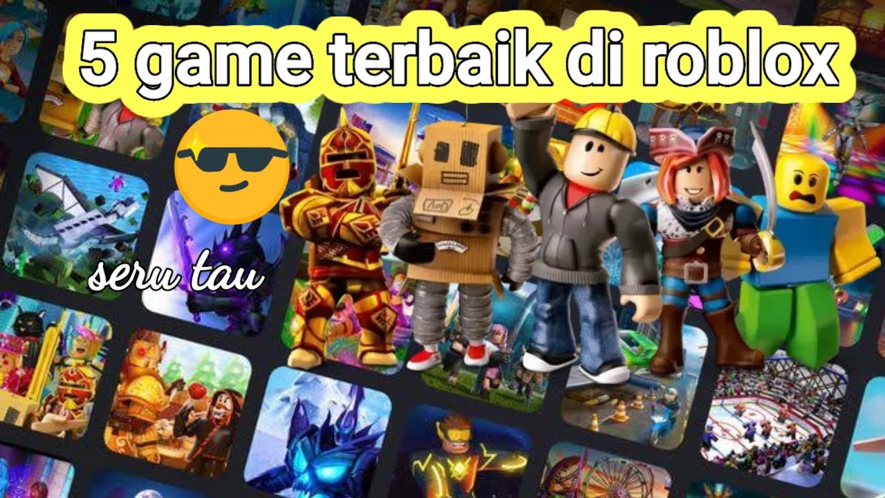 5 rekomendasi game roblox terbaik - YouTube