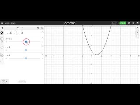 Desmos Slider Tutorial - YouTube