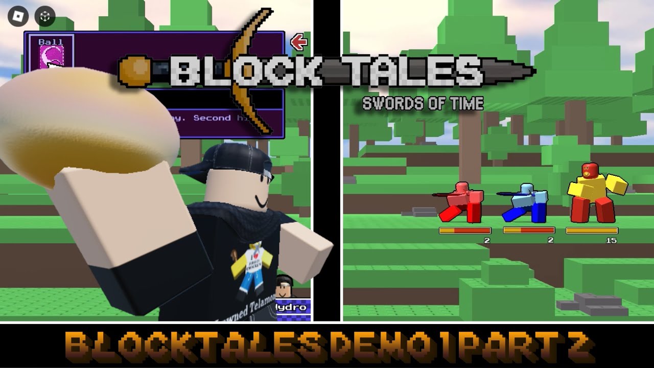 Blocktales Demo 1 - Part 2 [NOOBADOR FIGHT] - YouTube