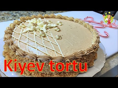 🔵 Kiyev tortunun hazırlanması | Kiev tortu | şokoladlı tort