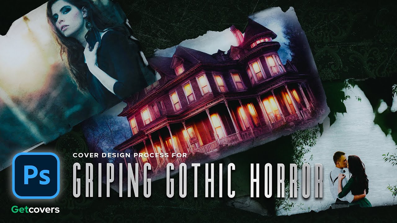 Gothic Horror & Romance Book Cover Design for Self-Published Author ...