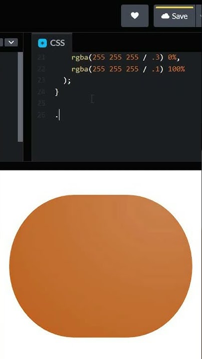 How To Make Pumpkin Using HTML And CSS #shorts - YouTube