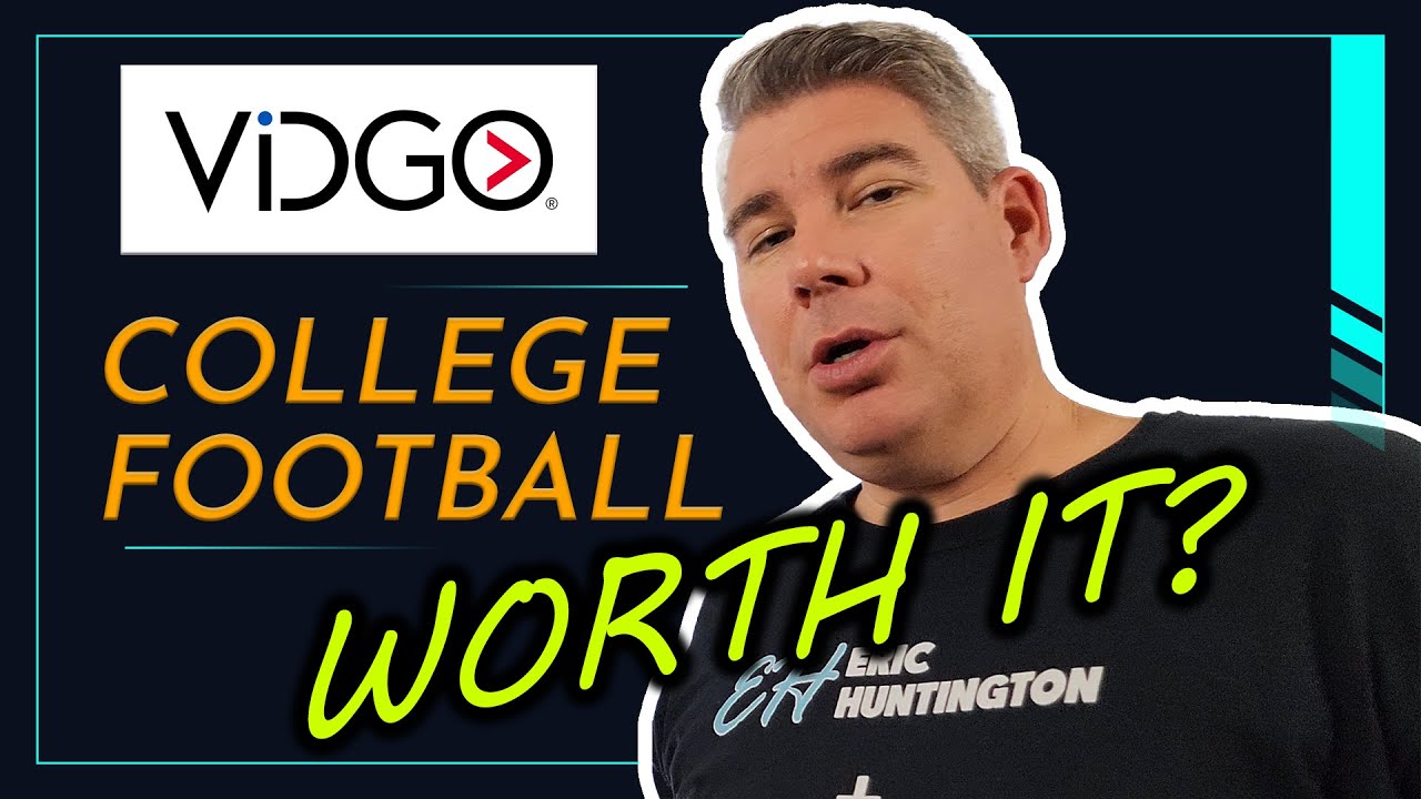 Discover Vidgo Channel's Ultimate Lineup for College Football: Never ...
