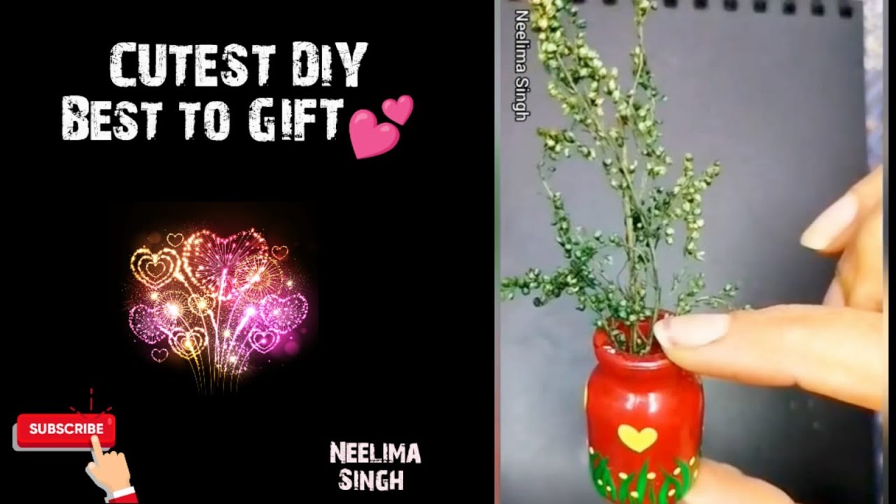 Cutest RED Heart DIY Bottle | DIY Bottle for Gift Idea - YouTube