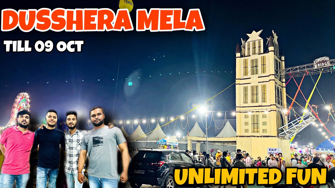 DUSSHERA MELA - SECTOR 29 GURGAON TILL 09th OCTOBER 2022 - YouTube