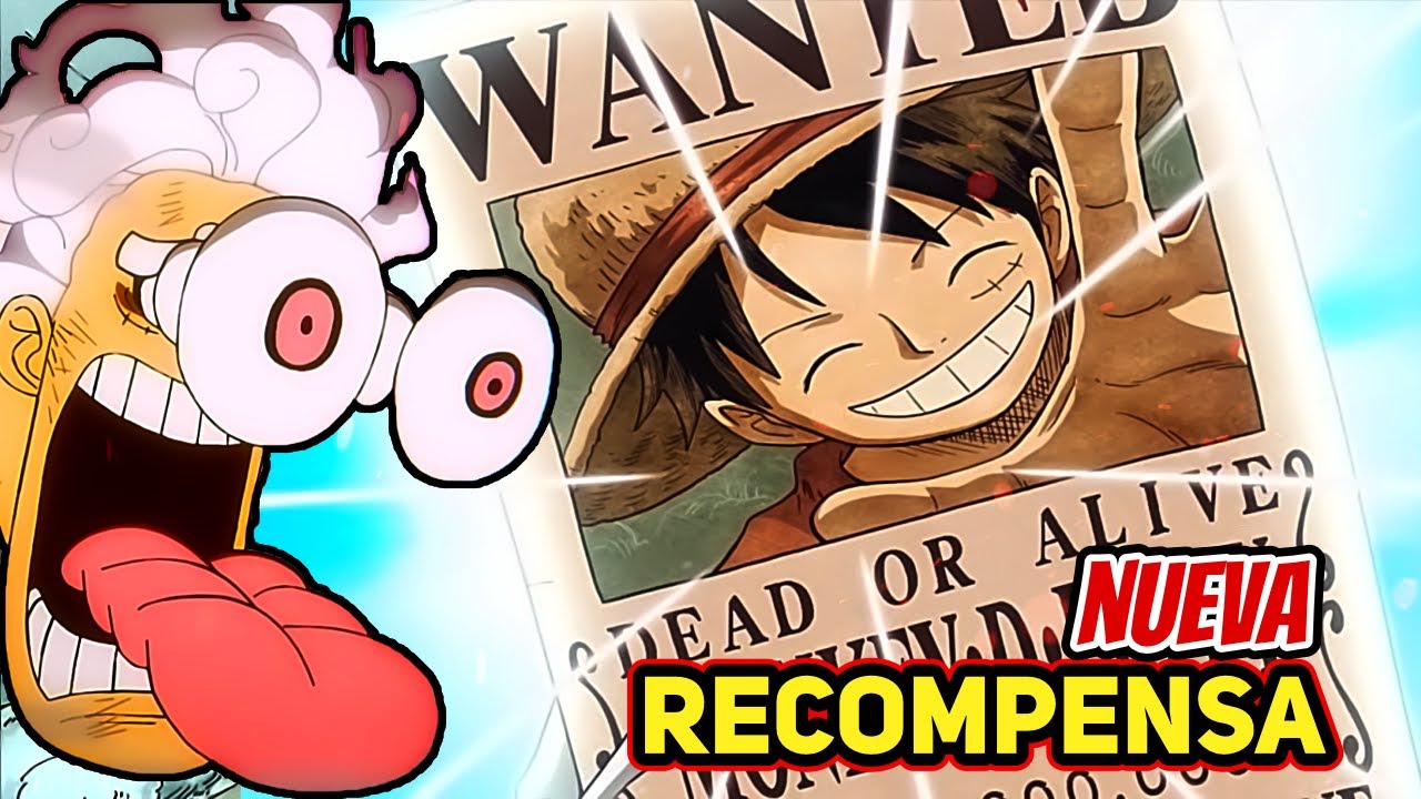 Luffy Nueva Recompensa Mundial