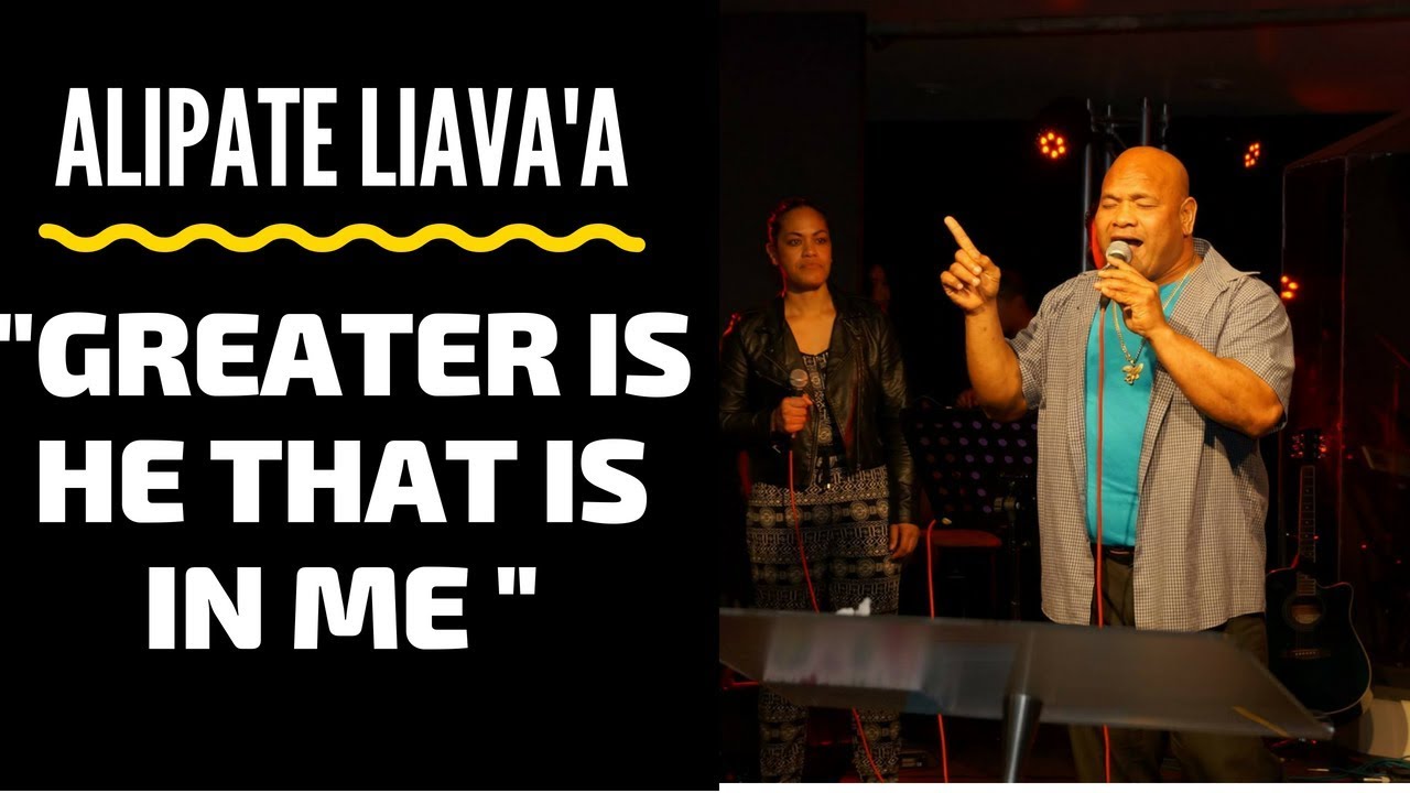 Tongan Gospel Singer - GREATER IS HE THAT IS IN ME - Alipate Liava'a ...