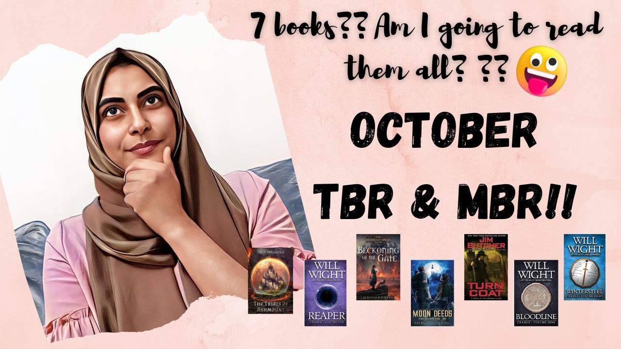 October TBR | My Reading plans for October 2022 - YouTube
