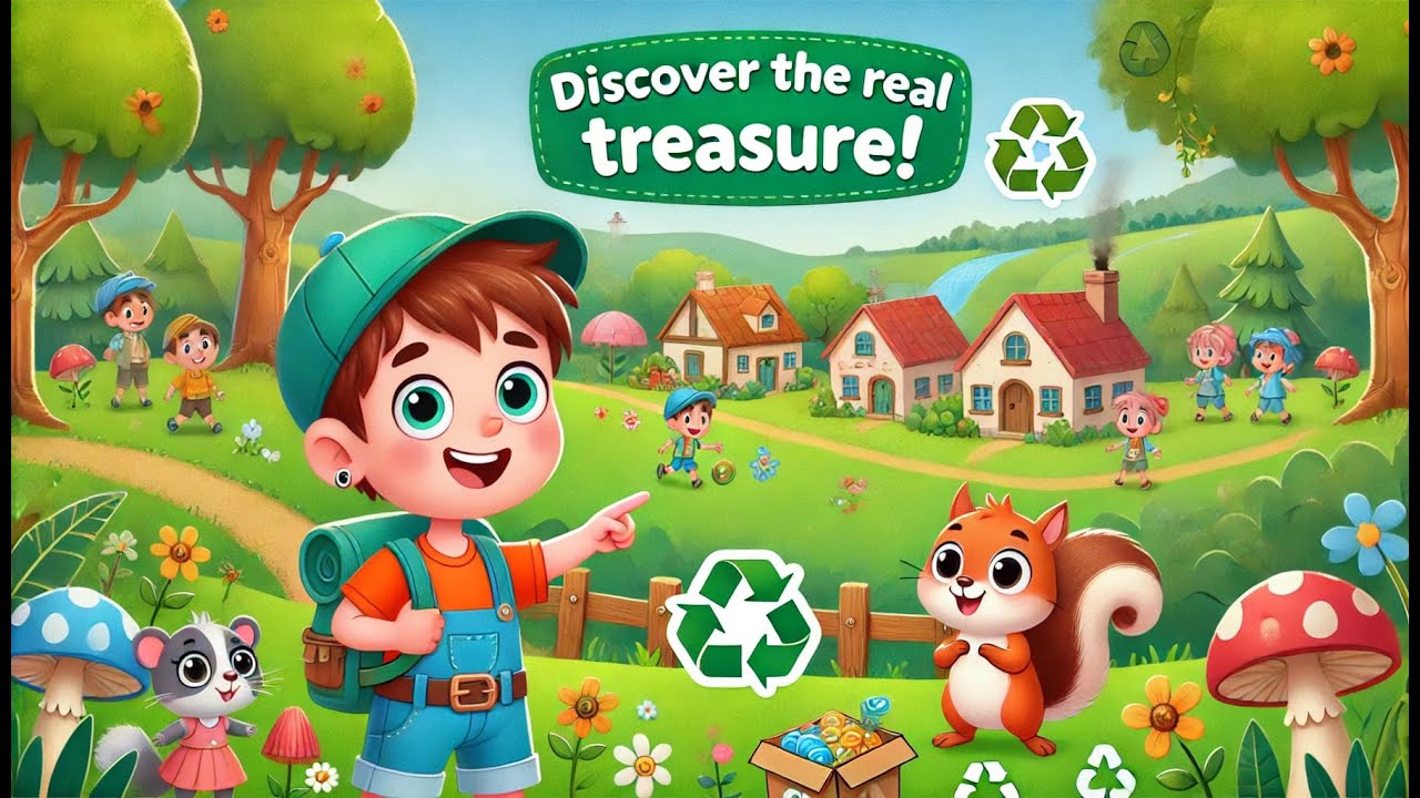 Educational Stories for Children: William’s Treasure Hunt to Stop ...