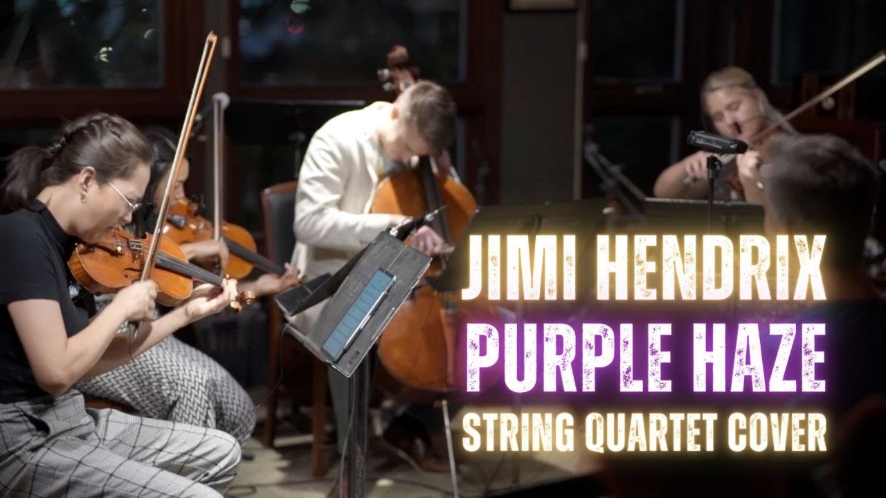 Jimi Hendrix - Purple Haze - String Quartet Cover (LIVE) - YouTube