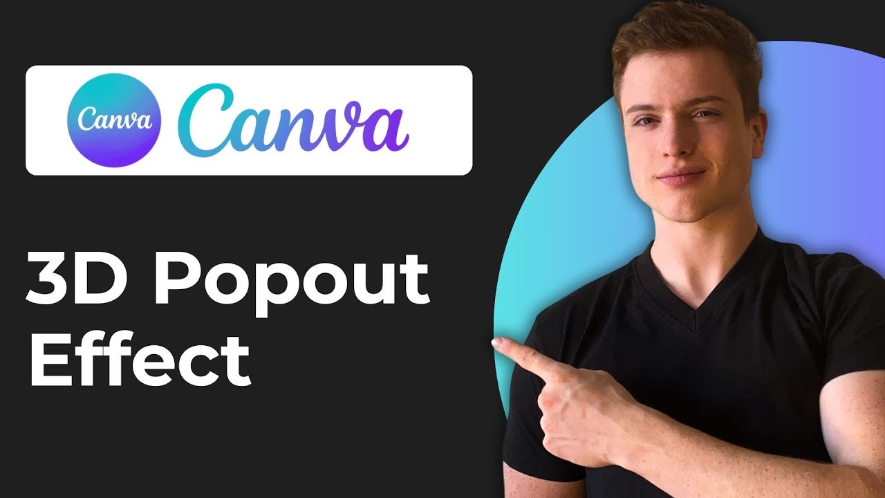 How To Create 3D Pop Out Effect In Canva (Full Guide) - YouTube