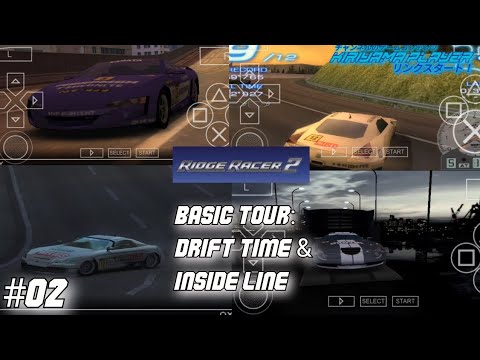 Ridge Racer 2 PSP #02 - Basic Tour First Class: Drift Time & Inside ...