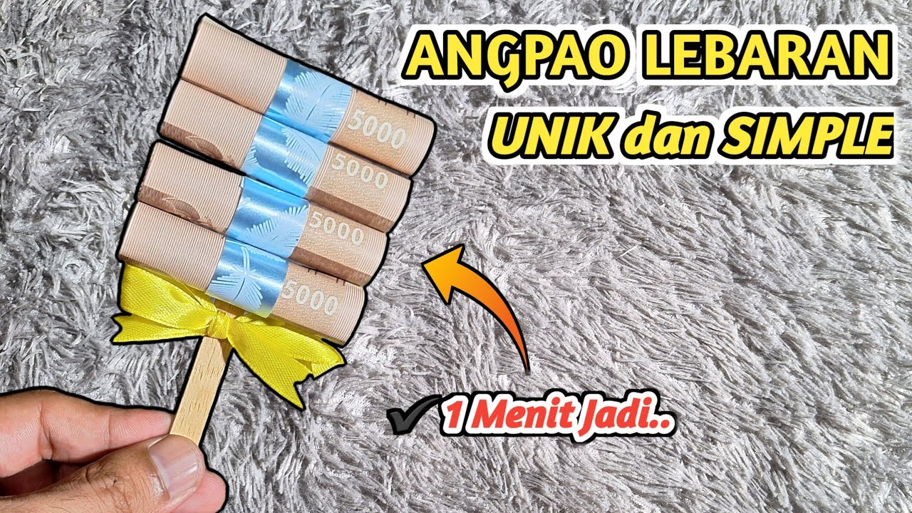 Cara buat ANGPAO LEBARAN unik - YouTube
