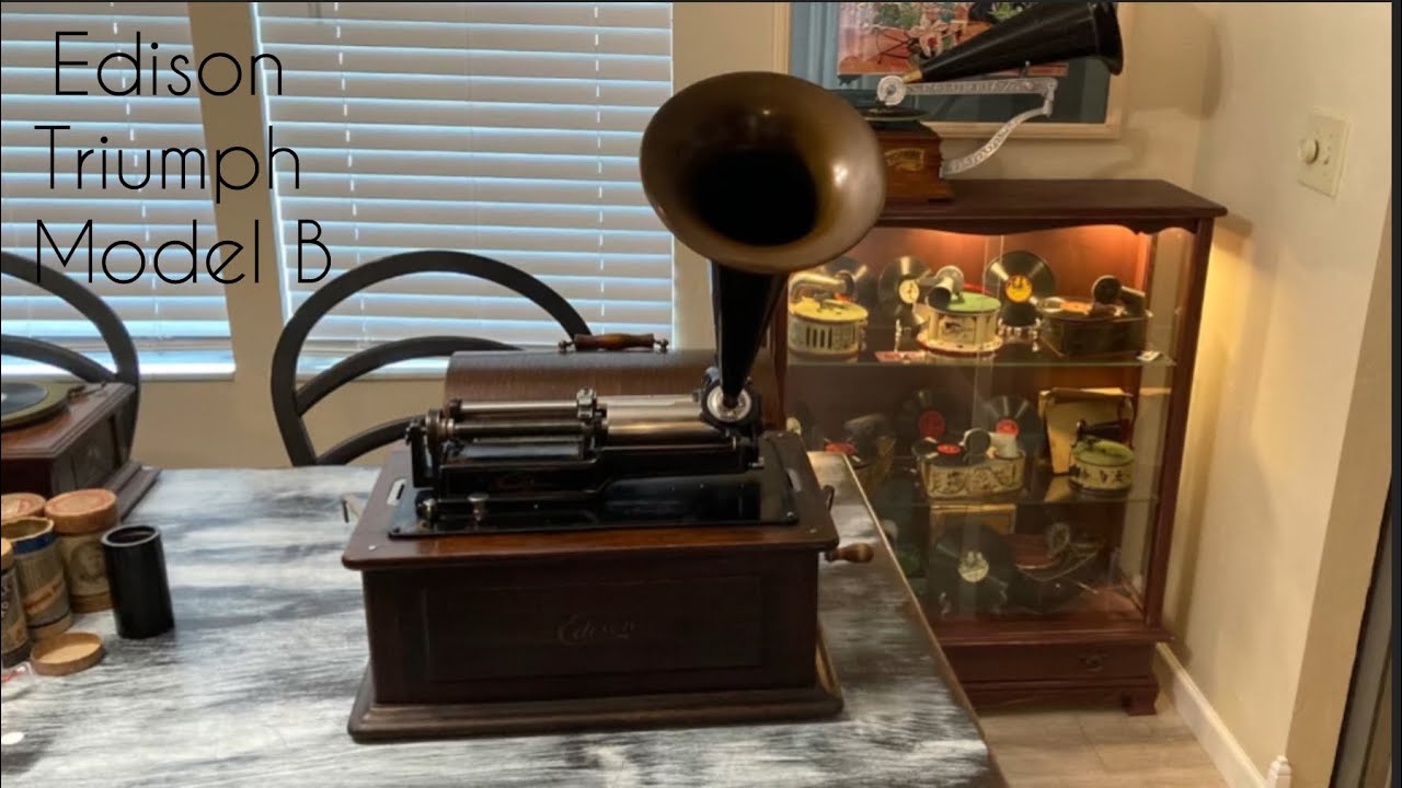 Edison Triumph Model B c 1906 Playing, You’re A Grand Old Rag, Billy ...