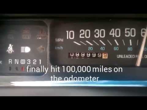 My odometer turns over. - YouTube