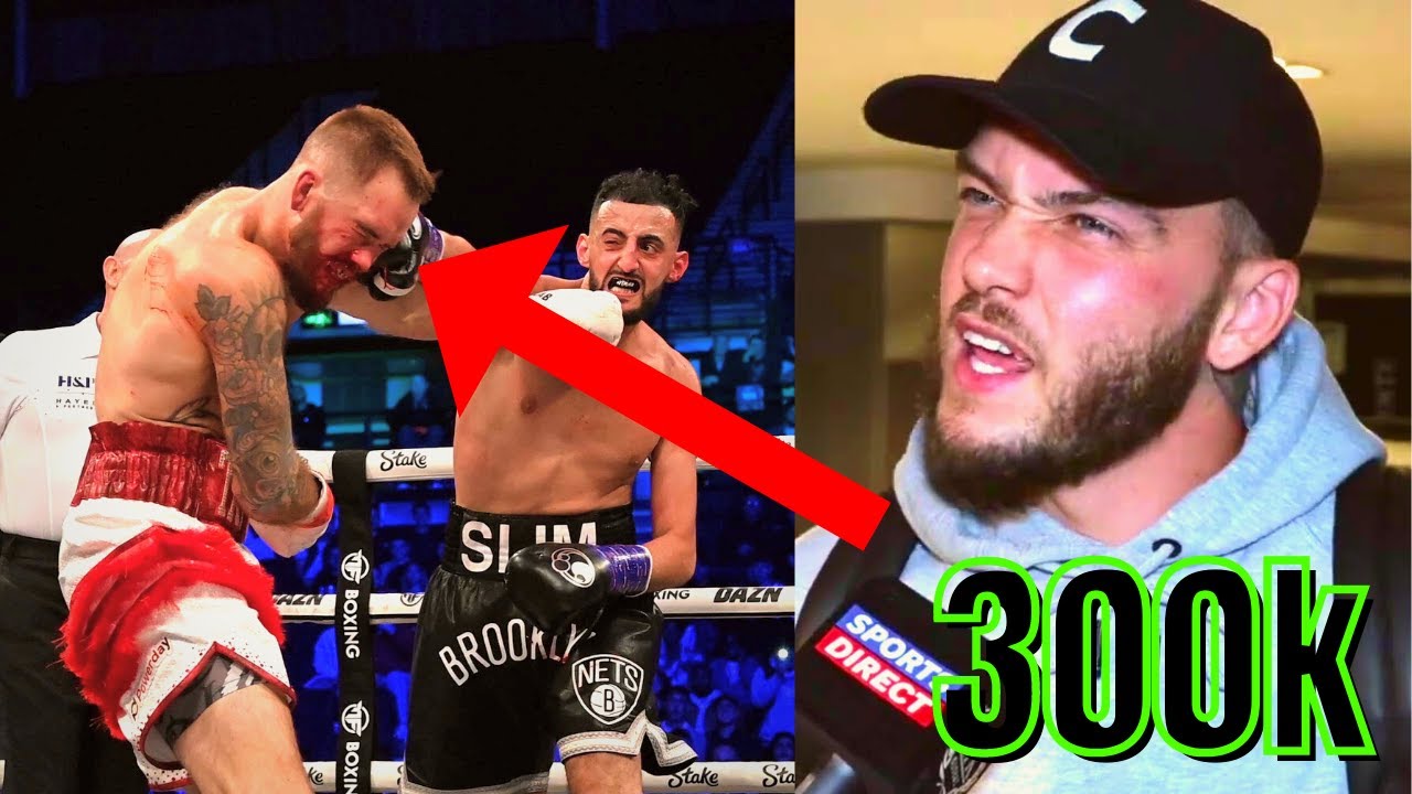 Ryan Taylor Made 300k For Fight With Slim Albaher?!?! Misfits Boxing ...