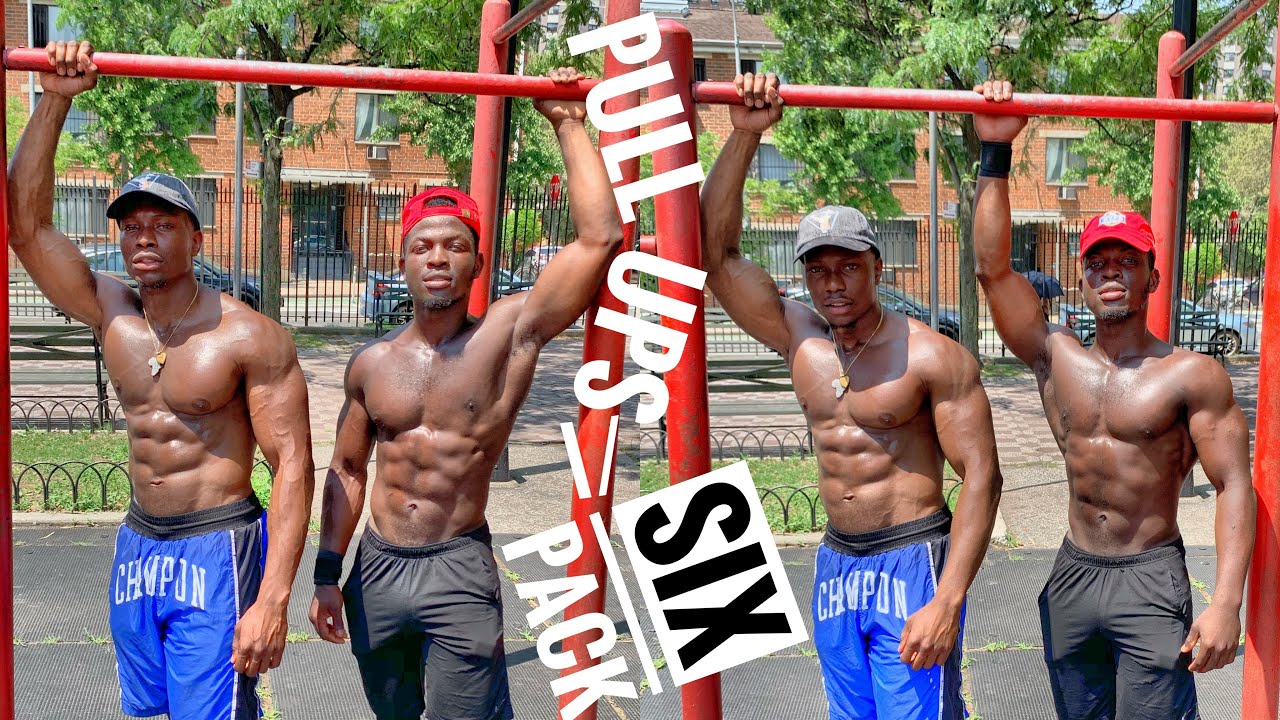 Pull up workout for abs | How to get a six pack using a pull up bar ...