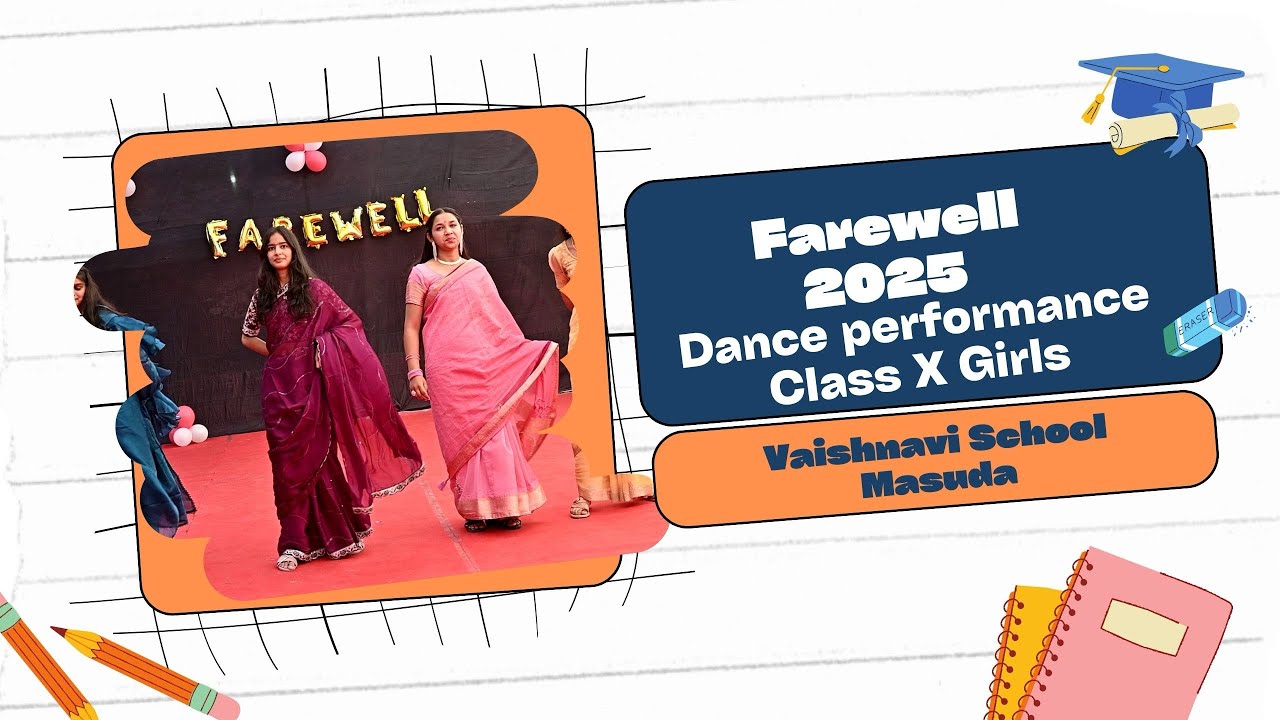 Class 10 Farewell Dance Performance | Emotional & Energetic Dance ...
