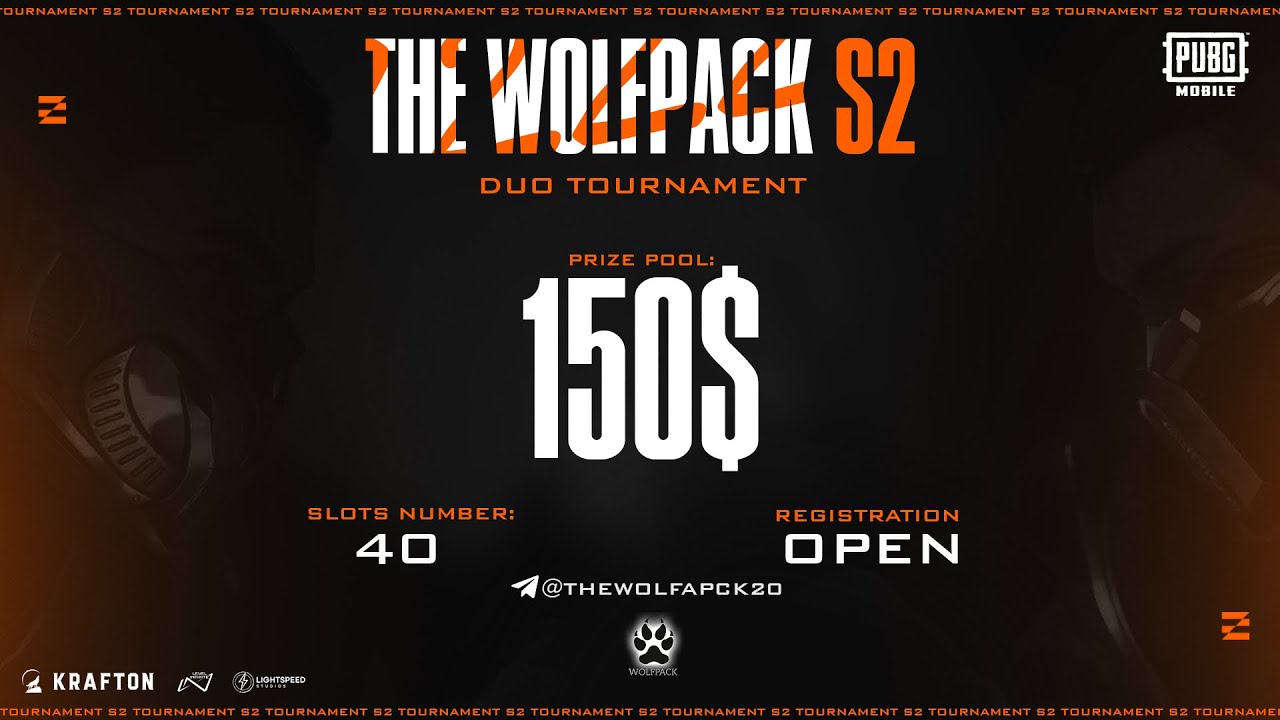 🔴THE WOLFPACK DUO TOURNAMENT SEASON 2| PUBG MOBILE | RONIN | FINAL DAY ...