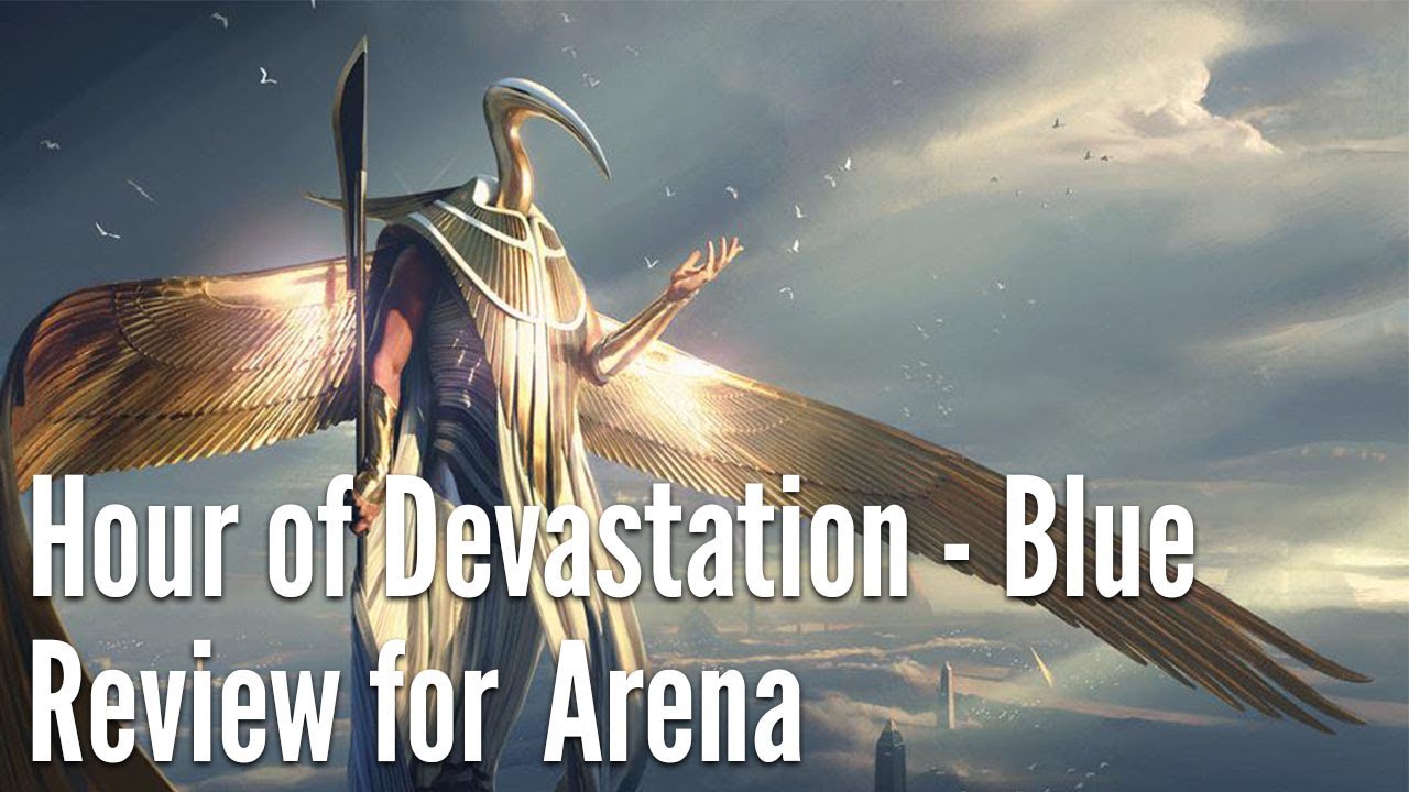 Pre-Arena, Hour of Devastation Set Review - Blue - YouTube